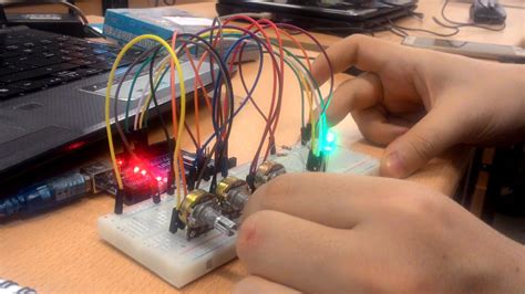 Arduino Potansiyometre Ile Rgb Led Kontrol Youtube
