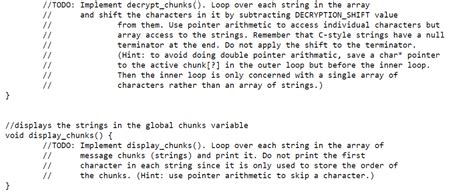 Solved For This Program You Will Write A Chunk Based