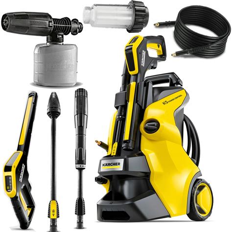 ZESTAW XL PREMIUM MYJKA CIŚNIENIOWA KARCHER MOCNA K 5 NOWY MODEL PIANOWNICA 4054278618265