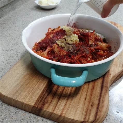 통조림고등어 김치찌개만드는법