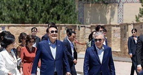 뚝배기라면에 맞춤형 공연까지… 우즈베크의 정성 가득 국빈 대접