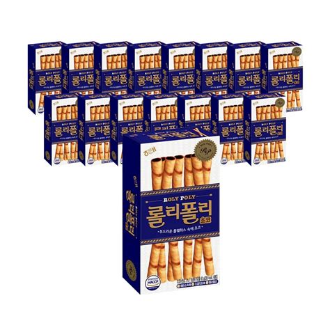 [더반] 해태제과 롤리폴리 초코62g X 16곽 홈플러스 택배배송