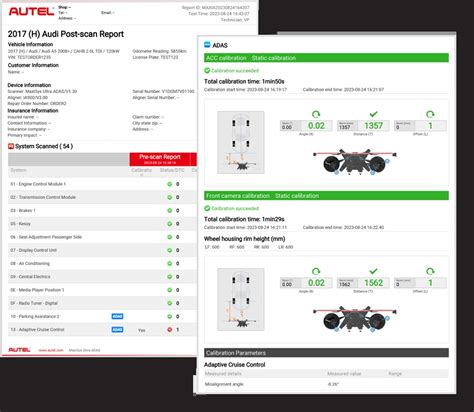 adas collision autel