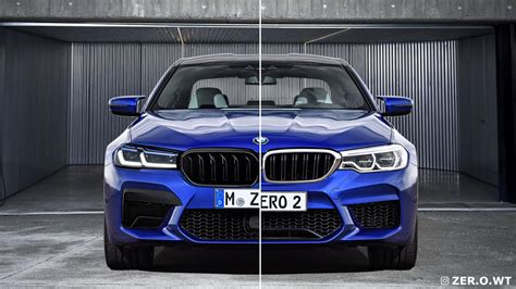 √2021 Bmw M5 Facelift Renders Show The Front And Rear Of The F90 Lci