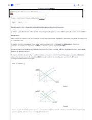 Solved Explain Each Of The Following Statements Using Supply And Demand