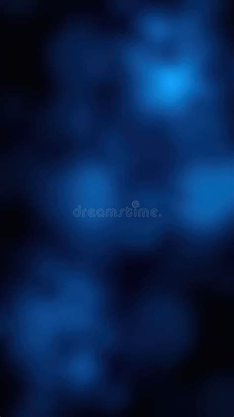 Abstract Blue Bokeh Background Creates A Calming And Dreamy Atmosphere For Digital Design