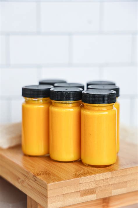 Homemade Ginger Shots Recipe