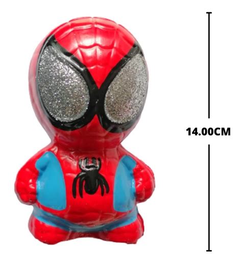 Alcancias De Spiderman Hombre Araña Pintadas 10 Pzs Envío gratis