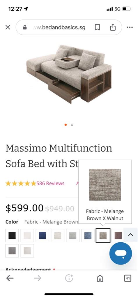 Sofa Bed With Storage Bed And Basics Massimo Furniture And Home Living