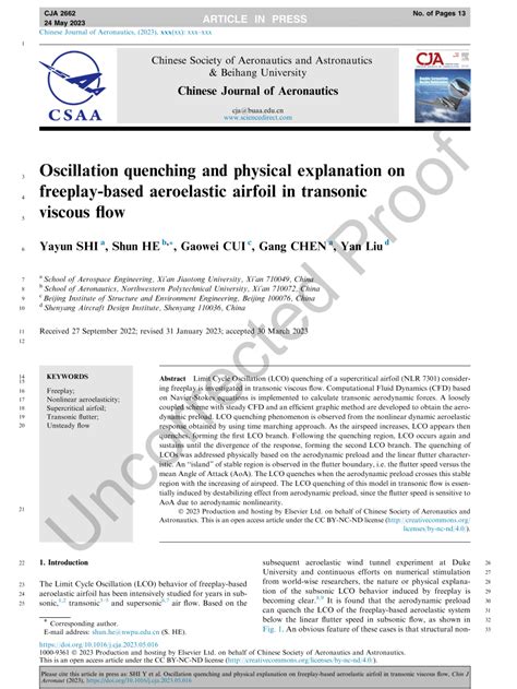 PDF Oscillation Quenching And Physical Explanation On Freeplay Based