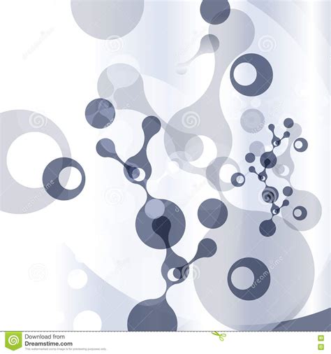 Geometric Background Molecule And Communication Connected Atoms Stock Vector Illustration Of