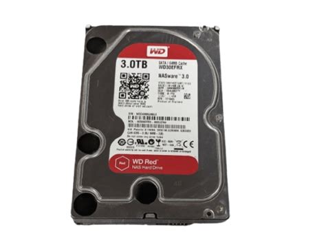 Western Digital WD Red 3TB WD30EFRX 3.5" SATA NASware 3.0 Nas Hard ...