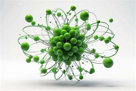 Premium Photo Electron Cloud Atom Model Structure Erwin Schrodinger