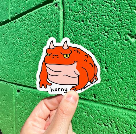 Horny Toad Sticker