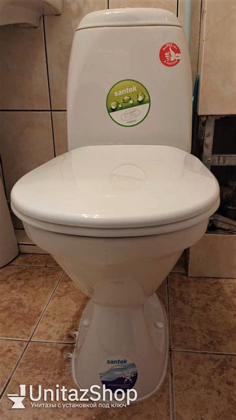 Унитаз Сантек Римини Косой Выпуск - купить с установкой под ключ в ...