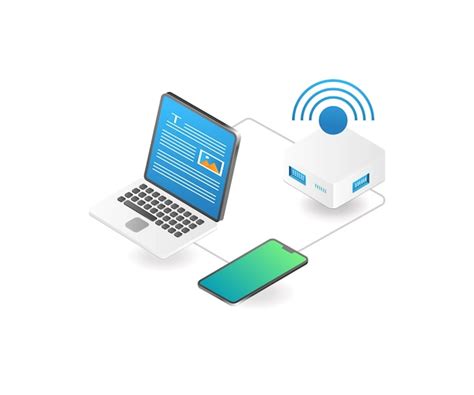 Premium Vector Computer Smartphone Signal