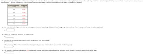 Solved Y B What Is The Variable Cost In Dollars Per Chegg Com