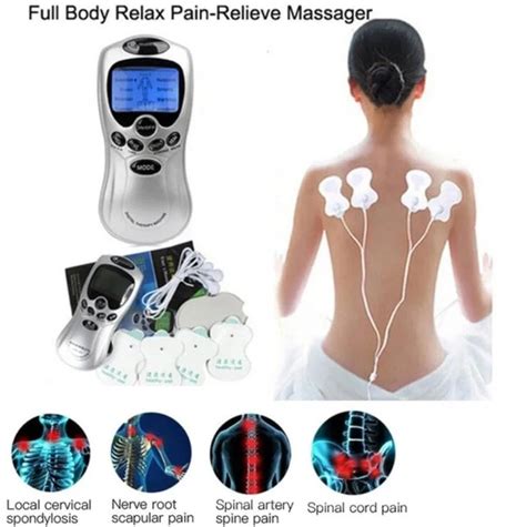 Electric 4 Electrode Tens Machine Acupuncture Pulse Massage Therapy