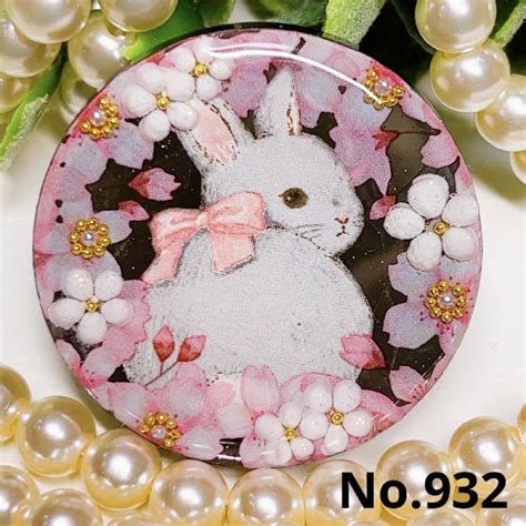 No107 レジン ヘアゴム オーバル