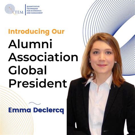 Emma Declercq On Linkedin Thanks A Lot To All Qtem Alumni Who Voted I