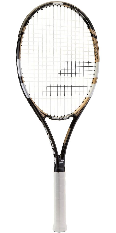 Babolat Evoke 102 Tennis Racket - Black/Gold - Tennisnuts.com