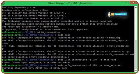 How To Build A Raspberry Pi Fm Transmitter The Engineering Projects