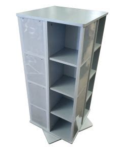 Rotating T Shirt Cube Display
