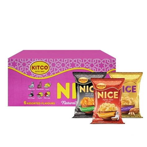 Kitco Nice Assorted Potato Chips 20 X 22 G Online At Best Price Lulu Kuwait