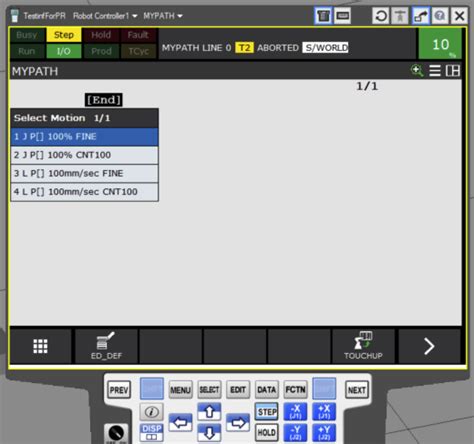 Fanuc Roboguide User Frame