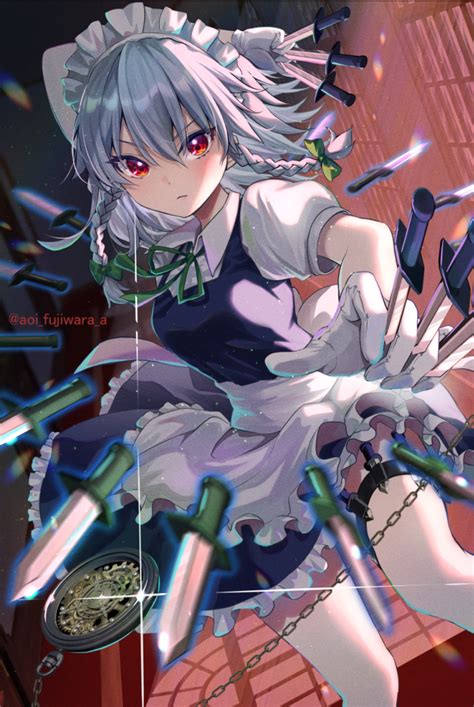 Izayoi Sakuya Sakuya Izayoi Touhou Image By Aoi Fujiwara A