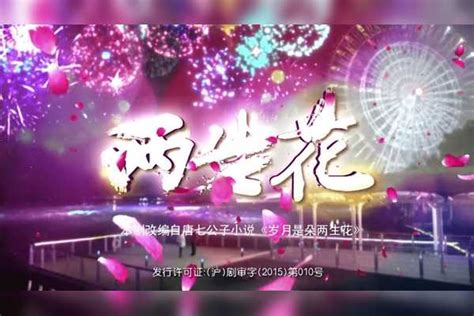 2015年都市情感剧《两生花》片头曲和片尾曲流行音乐电视剧主题曲都市情感主题曲