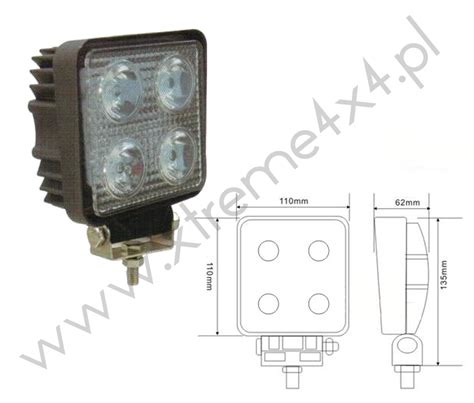 Lampa Robocza LED Kwadratowa Lm