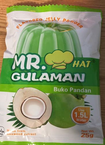 Mrhat Gulaman Buko Pandan 25g Filnor Supermarket