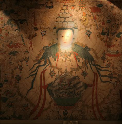 Museum Shanxi On Twitter 《千手千眼观世音》山西省 朔州市朔城区崇福寺弥陀殿南壁西尽间。千手千眼观音为观世音