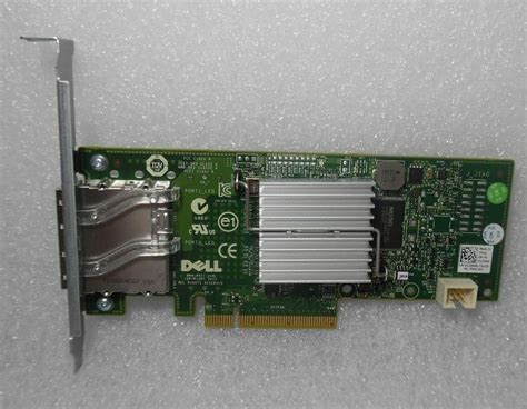Dell LSI Gbps SAS HBA Dual Port External DNW H E Full Height Bracket Computers Tech