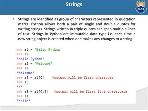 Python Data Types Like Mutable And Immutable Pptx Operating Systems Computer Software And