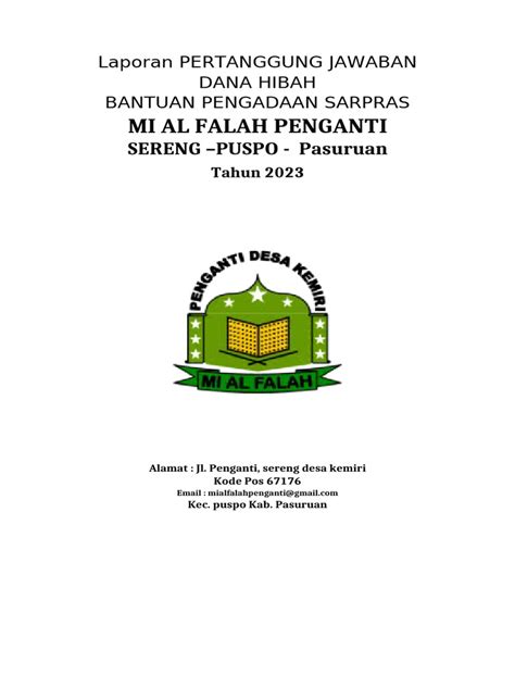 Contoh Format Spj Pdf