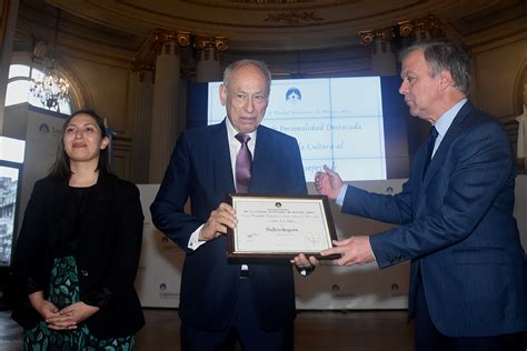 Declararon Personalidad Destacada De La Cultura De La Ciudad De Buenos