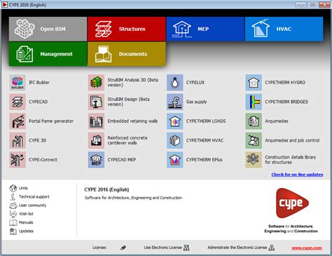 Program Menu New Arrangement Cype