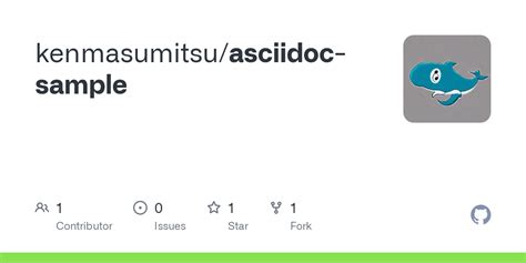 Asciidoc Sample Sample Pdf At Main Kenmasumitsu Asciidoc Sample GitHub