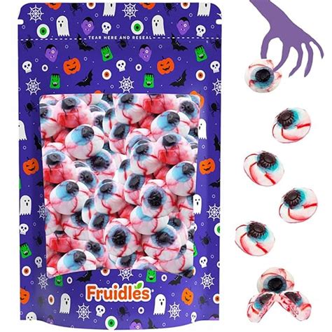 Fruidles Halloween Spooky Eyeballs Gummi Candy Delicious