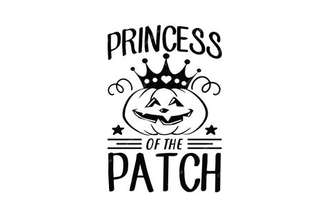 Premium Vector Princess Of The Patch Vector File