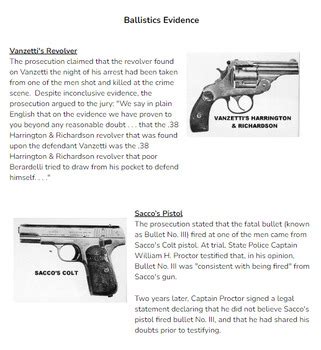 Sacco And Vanzetti Investigation │red Scare│1920s U S History Tpt