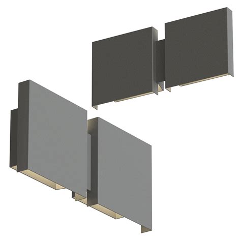 Wall Lamp Square Axis71 Download The 3d Model 41395