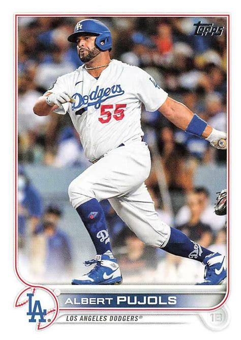 Albert Pujols 2022 Topps Series Mint Card 237 Albert Pujols Minted