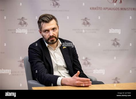 Lithuanian Deputy Minister Of Defense Margiris Abukevicius Photo