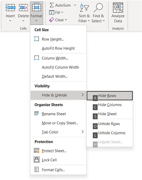 Unhiding All Columns In Excel Word и Excel помощь в работе с программами