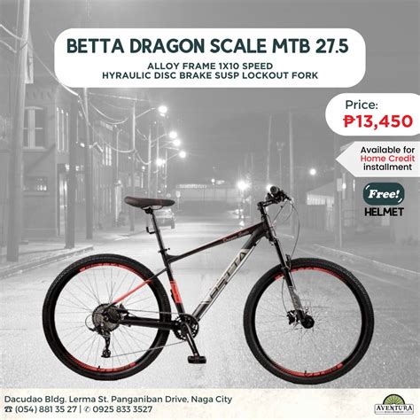 🐉 Betta Dragon Scale Mtb 275 And Aventura Bicycle Shop Facebook