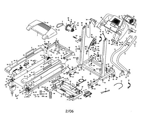 Proform Treadmill Parts Diagram