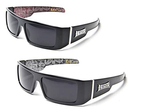 2 Pack Locs Mens Flat Top 9058 Locs 1 Red Bandana And 1 Silver Bandana